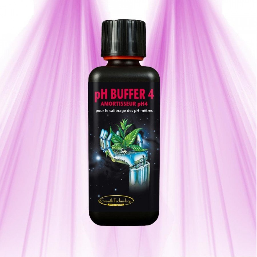 BUFFER pH4 - Calibration solution - 250mL IONIC - GrowLED